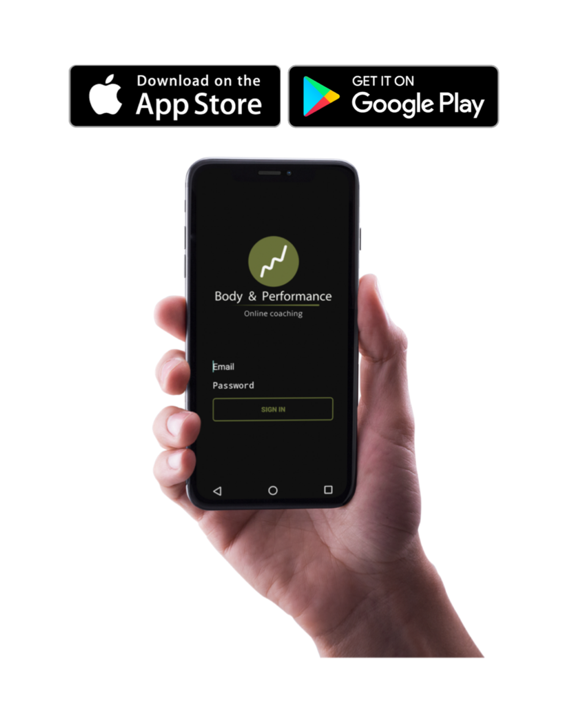 Body & Performance App | B en P Health | Online coaching